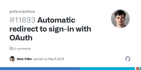 automatic redirect to sign in with oauth · issue 11893 · grafana