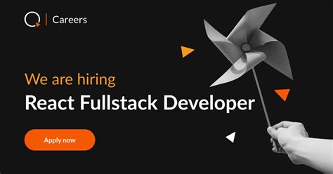 Fullstackdeveloper Joinourteam Developer Dev React Fullstack Job Qualitance