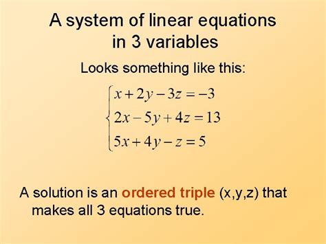 Warmup Solve Using The Linear Combination Method 7