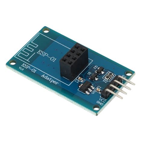 Esp 01 Serial Wifi Wireless Adapter Module 3 3v 5v Esp01 Breakout Pcb