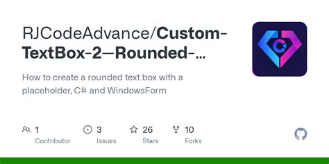 GitHub RJCodeAdvance Custom TextBox Rounded Placeholder How To Create A Rounded Text Box