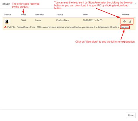 how to check for amazon errors and resolve them storeautomator