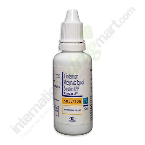 Buy Clindamycin 1 Topical Solution 25ml Bottles Online Idm