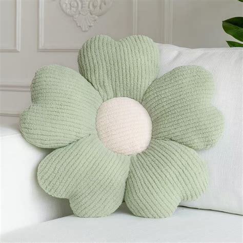 Sioloc Flower Shaped Throw Pillow Fun Daisy Pillow 157