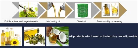 Activated Bleaching Earth For Soybean Oil Refine Ruifeng Brand