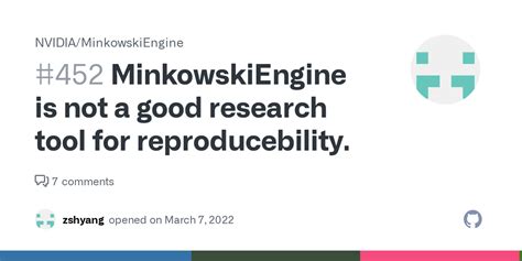 MinkowskiEngine Is Not A Good Research Tool For Reproducebility Issue NVIDIA