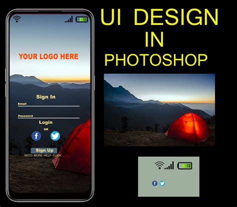 how to design ui in photoshop learn ui design 2021 basic ui design