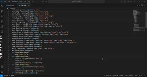 Codsoft Python Rockpaperscissors Gamedevelopment Internship