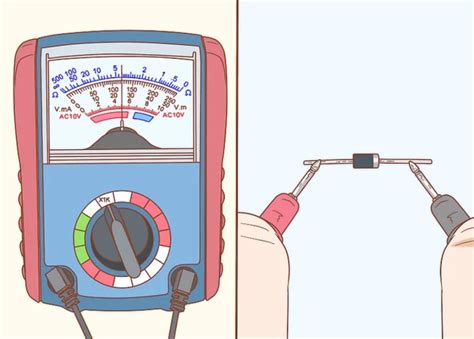 how to test a diode using multimeter