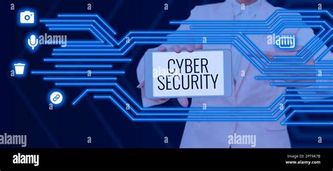 Hand Writing Sign Cyber Security Business Showcase Contingency Planning Forecasting A Disaster