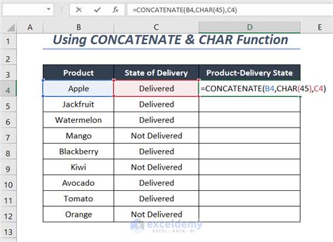 How To Concatenate Two Columns In Excel With Hyphen Quick Methods