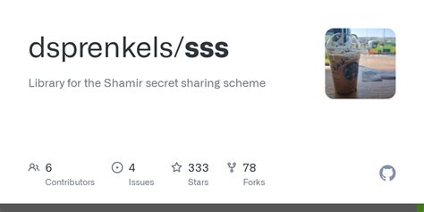 github dsprenkels sss library for the shamir secret sharing scheme