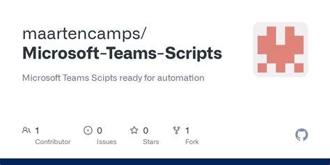 Github Maartencampsmicrosoft Teams Scripts Microsoft Teams Scipts