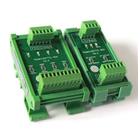 Or Channel Signal Conversion Module Differential To Single Ended Collector TTL HTL For Servo