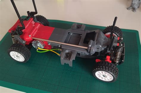 V1 Mid Motor Conversion For Tamiya MF 01X Von HonzaP Kostenloses STL Modell Herunterladen