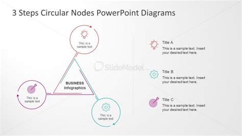 Infographic 3 Steps Diagram Of PowerPoint SlideModel