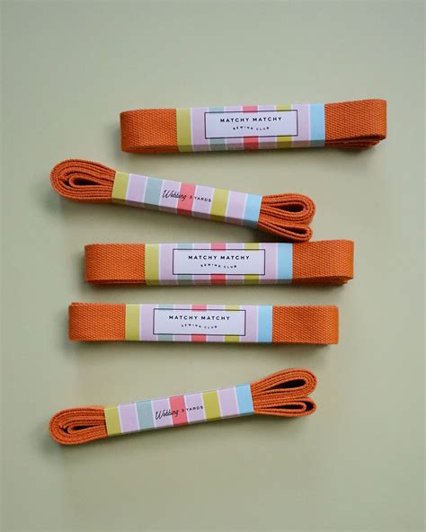 Webbing Matchy Matchy Sewing Club