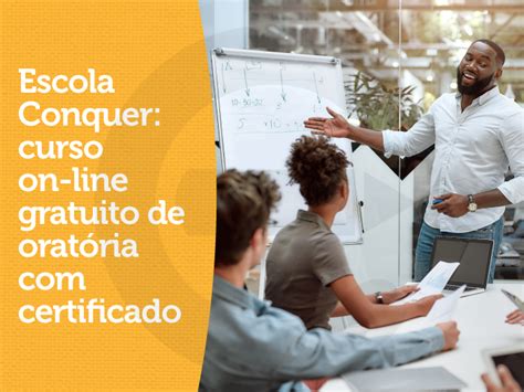 conquer curso on line gratuito de oratória com certificado