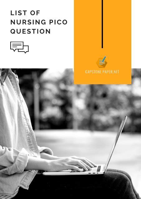 List Of Nursing PICO Question