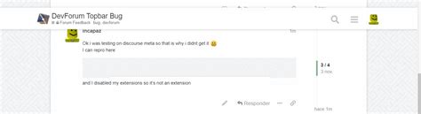 Devforum Topbar Bug Forum Help Developer Forum Roblox