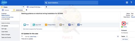How To View Feed Tab Of Case Record In Console App In Salesforce