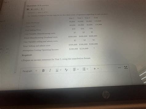 Solved R N R NQuestion Points Quetion I Parta Of Chegg
