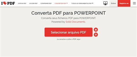 Sites Para Converter PDF Em PowerPoint