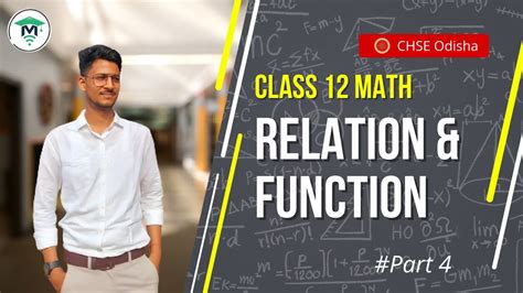 Class 12 Math Relation And Function 2 2nd Year Math Inverse Function Part 4 Youtube