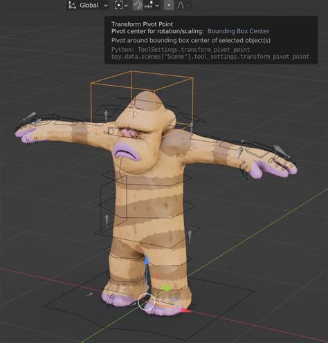 bounding box center transform pivot point better description or