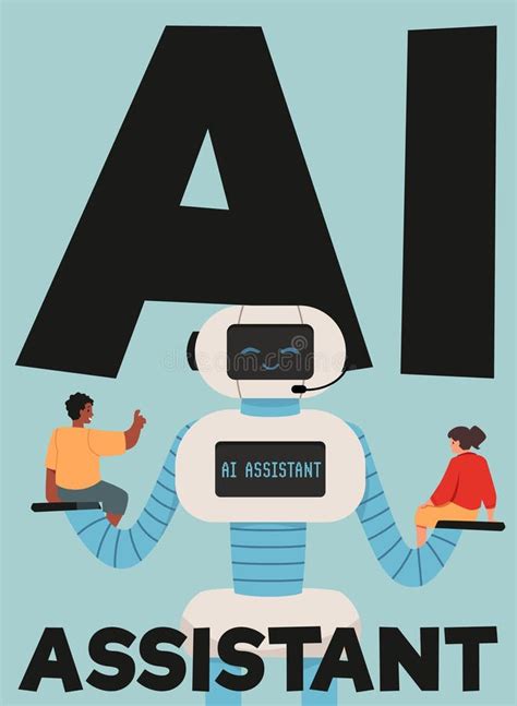 Ai Artificial Intelligence Virtual Assistant Banner Vector