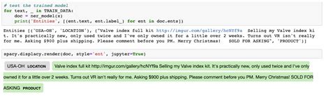 Building A Custom Named Entity Recognition Model Using Spacy By Eric