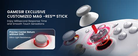 Gamesir Cyclone 2 Wireless Controller 1000hz Polling Rate Tmr Joyst