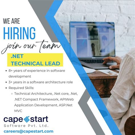 Capestart India On Linkedin Hiring Immediatejoining Dotnetdeveloper Softwaredeveloper