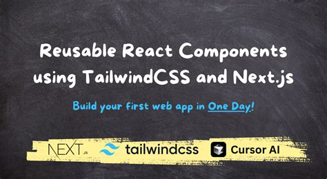 Create Reusable React Components Nextjs Website With Tailwindcss And