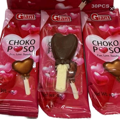 Choko Puso Heart Shaped Chocolate Candy 30pcs Shopee Philippines