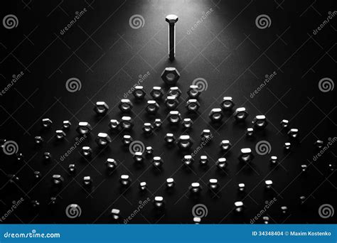 One against all stock photo. Image of abstract, loneliness - 34348404
