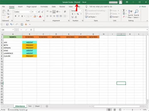 How To Remove Share Access Permissions In An Excel File