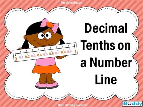 Decimal Tenths On A Number Line By The Teaching Buddy Tpt