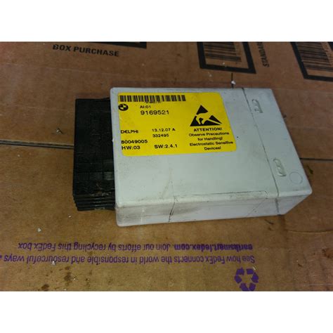 Bmw 5 E60 E61 Switch Center Console Module 2008 2010 9169521