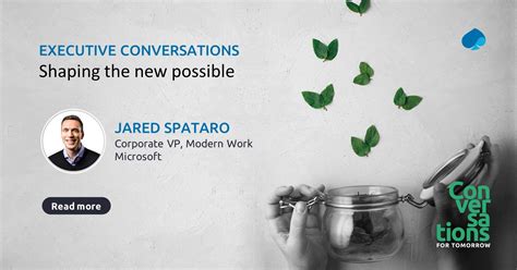 Discussion With Jared Spataro Research And Insight Capgemini