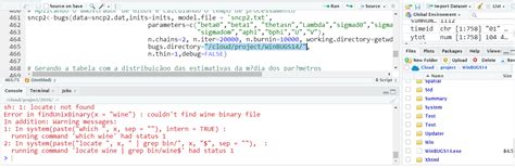 How To Run Winbugs In Rstudio Cloud Posit Cloud Posit Community