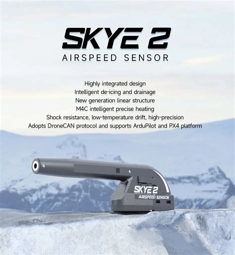 Hot Cuav Skye2 Airspeed Sensor For Open Source Ardupilot Px4