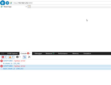 React App Blank Page Ie11 · Issue 7760 · Facebookcreate React App · Github