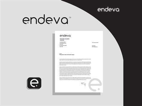 Endeva By Juwel On Dribbble
