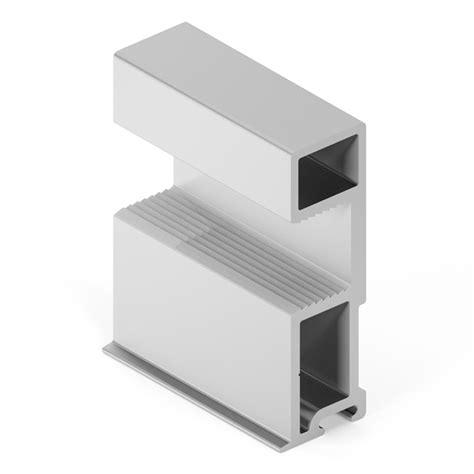 Stile Wave Column — Components For Wave System Aristo Aluminium