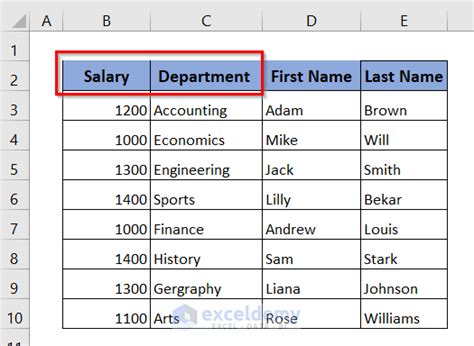 How To Move Columns In Excel Tables Methods ExcelDemy