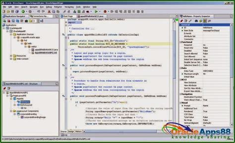 Oracle Applications Oracle Application Framework Oaf Hello World Page