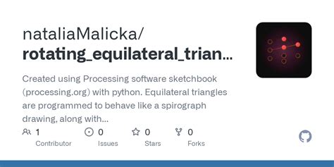Github Nataliamalickarotating Equilateral Triangle Spirograph