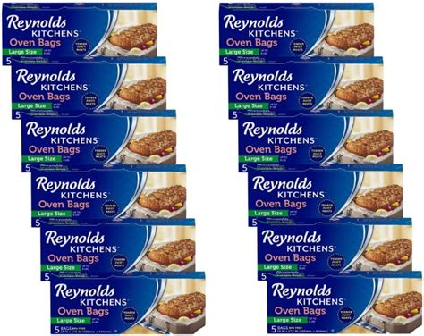 Reynolds Oven Cooking Bags Large For Meats And Poultry Upto 8 Pounds