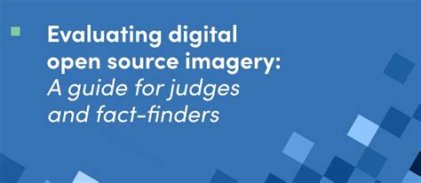 WITNESS Pioneering Guide Helps Judges To Navigate Digital Open Source Evidence WITNESS